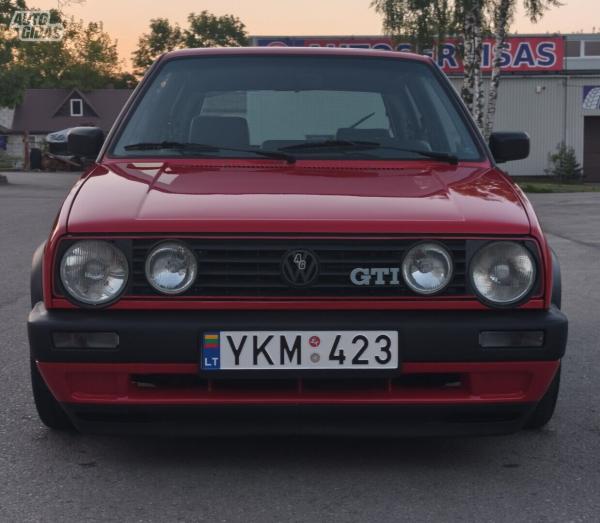 Sarkans Volkswagen Golf 1988 Alīta, ar dzinēja tilpumu 1.60 L un nobraukumu 268 tūkst. km par 4400 €, foto 2 vietnē AUTOMOTO.COM.LV