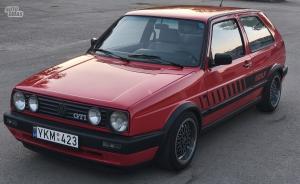 Sarkans Volkswagen Golf 1988 Alīta, ar dzinēja tilpumu 1.60 L un nobraukumu 268 tūkst. km par 4400 €, foto 4 vietnē AUTOMOTO.COM.LV