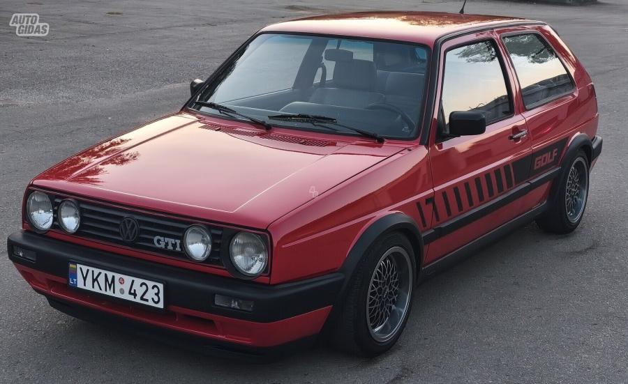 Sarkans Volkswagen Golf 1988 Alīta, ar dzinēja tilpumu 1.60 L un nobraukumu 268 tūkst. km par 4400 €, foto 4 vietnē AUTOMOTO.COM.LV