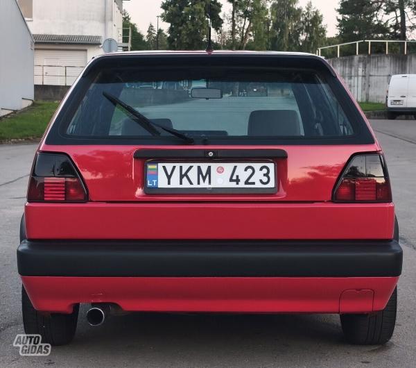Sarkans Volkswagen Golf 1988 Alīta, ar dzinēja tilpumu 1.60 L un nobraukumu 268 tūkst. km par 4400 €, foto 6 vietnē AUTOMOTO.COM.LV