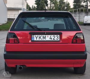 Sarkans Volkswagen Golf 1988 Alīta, ar dzinēja tilpumu 1.60 L un nobraukumu 268 tūkst. km par 4400 €, foto 7 vietnē AUTOMOTO.COM.LV