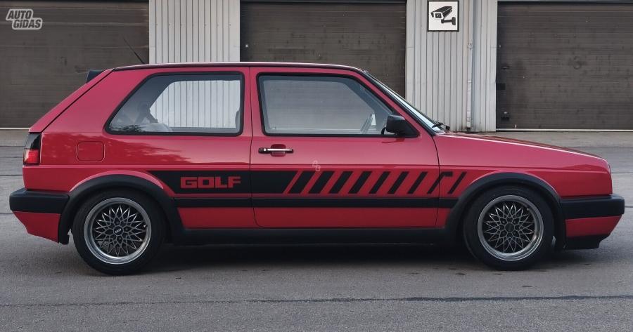 Sarkans Volkswagen Golf 1988 Alīta, ar dzinēja tilpumu 1.60 L un nobraukumu 268 tūkst. km par 4400 €, foto 9 vietnē AUTOMOTO.COM.LV