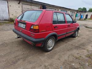 Sarkans Volkswagen Golf 1989 Druskininkai, ar dzinēja tilpumu 1.60 L un nobraukumu 270 tūkst. km par 600 €, foto 4 vietnē AUTOMOTO.COM.LV