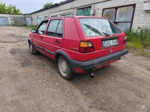 Sarkans Volkswagen Golf 1989 Druskininkai, ar dzinēja tilpumu 1.60 L un nobraukumu 270 tūkst. km par 600 €, foto 5 vietnē AUTOMOTO.COM.LV