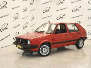 Red Volkswagen Golf 1990 in Vilnius, with an engine capacity of 1.59 L and mileage of 238 thousand km for 5950 €, photo  on AUTOMOTO.COM.LV
