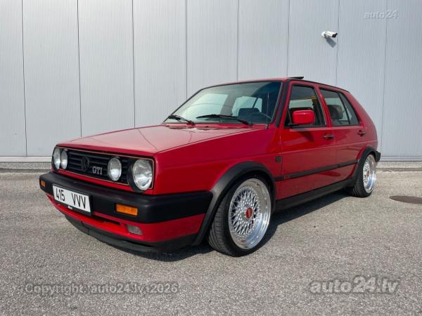 Sarkans Volkswagen Golf 1990 Tartu, ar dzinēja tilpumu 1.80 L un nobraukumu 0 tūkst. km par 14000 €, foto 1 vietnē AUTOMOTO.COM.LV