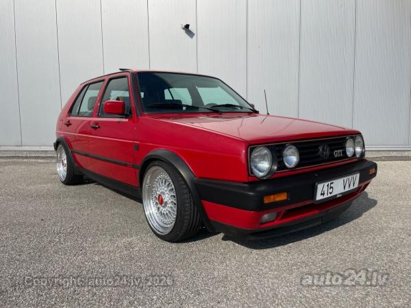 Sarkans Volkswagen Golf 1990 Tartu, ar dzinēja tilpumu 1.80 L un nobraukumu 0 tūkst. km par 14000 €, foto 2 vietnē AUTOMOTO.COM.LV