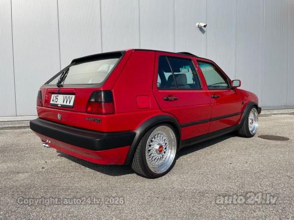 Sarkans Volkswagen Golf 1990 Tartu, ar dzinēja tilpumu 1.80 L un nobraukumu 0 tūkst. km par 14000 €, foto 3 vietnē AUTOMOTO.COM.LV