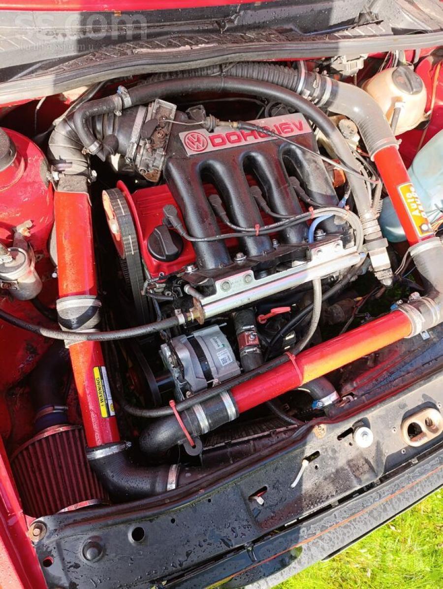 Sarkans Volkswagen Golf 1990 Rīga, ar dzinēja tilpumu 1.80 L un nobraukumu 208 tūkst. km par 5005 €, foto 7 vietnē AUTOMOTO.COM.LV
