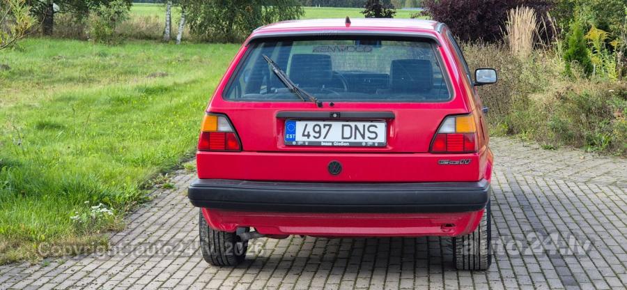 Sarkans Volkswagen Golf 1990 Tartu, ar dzinēja tilpumu 1.30 L un nobraukumu 291 tūkst. km par 2400 €, foto 5 vietnē AUTOMOTO.COM.LV