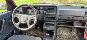 Sarkans Volkswagen Golf 1990 Tartu, ar dzinēja tilpumu 1.30 L un nobraukumu 291 tūkst. km par 2400 €, foto 7 vietnē AUTOMOTO.COM.LV