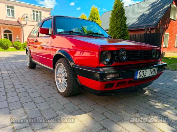 Red Volkswagen Golf 1991 in Tallinn, with an engine capacity of 1.90 L and mileage of 0 thousand km for 7000 €, photo 3 on AUTOMOTO.COM.LV