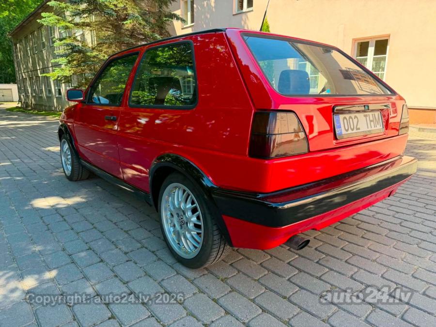 Красный Фольксваген Гольф 1991 в Таллин, объемом двигателя 1.90 л и пробегом 0 тыс. км за 7000 €, фото 7 на AUTOMOTO.COM.LV