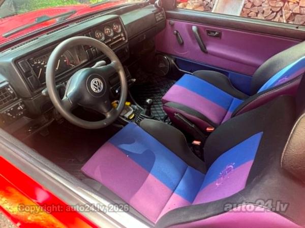 Red Volkswagen Golf 1991 in Tallinn, with an engine capacity of 1.90 L and mileage of 0 thousand km for 7000 €, photo 8 on AUTOMOTO.COM.LV