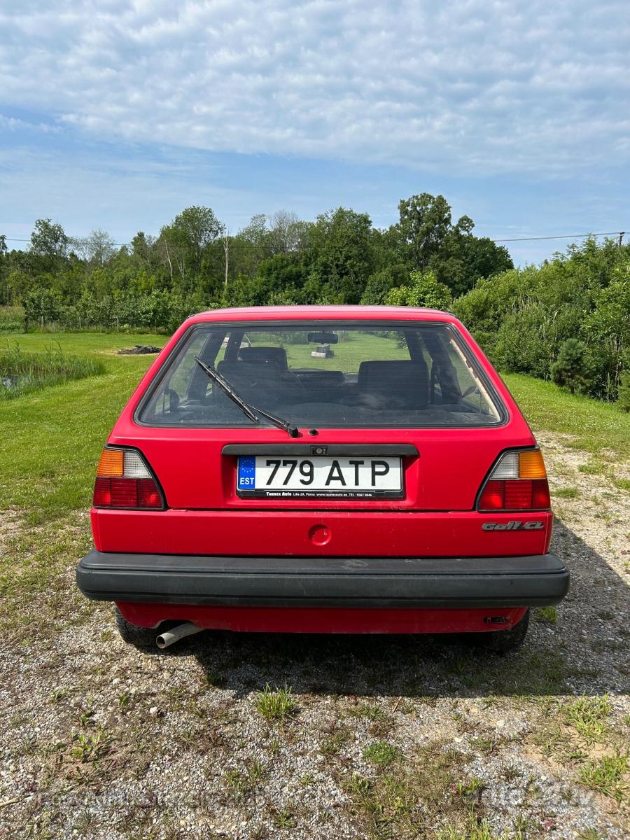 Sarkans Volkswagen Golf 1991 Pērnava, ar dzinēja tilpumu 1.30 L un nobraukumu 0 tūkst. km par 2000 €, foto 5 vietnē AUTOMOTO.COM.LV