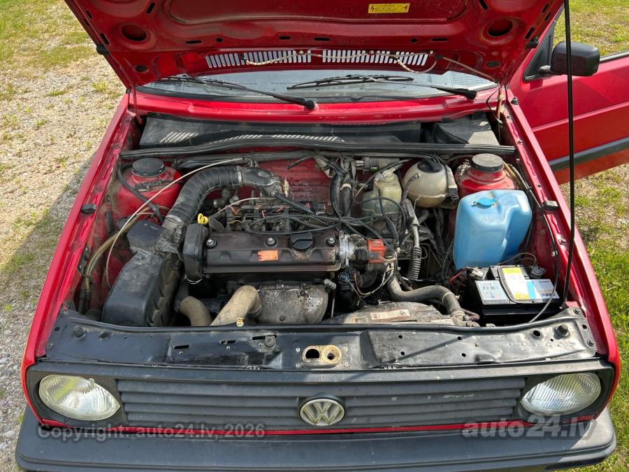Sarkans Volkswagen Golf 1991 Pērnava, ar dzinēja tilpumu 1.30 L un nobraukumu 0 tūkst. km par 2000 €, foto 8 vietnē AUTOMOTO.COM.LV
