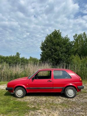 Sarkans Volkswagen Golf 1991 Tallina, ar dzinēja tilpumu 1.30 L un nobraukumu 222 tūkst. km par 1500 €, foto 4 vietnē AUTOMOTO.COM.LV