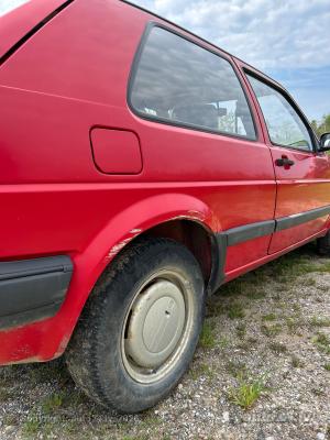 Sarkans Volkswagen Golf 1991 Tallina, ar dzinēja tilpumu 1.30 L un nobraukumu 222 tūkst. km par 1500 €, foto 17 vietnē AUTOMOTO.COM.LV