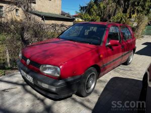 Red Volkswagen Golf 1994 in Riga, with an engine capacity of 1.90 L and mileage of 103 thousand km for 2000 €, photo  on AUTOMOTO.COM.LV