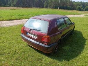 Sarkans Volkswagen Golf 1994 Kaišiadorys, ar dzinēja tilpumu 1.80 L un nobraukumu 176 tūkst. km par 450 €, foto 5 vietnē AUTOMOTO.COM.LV