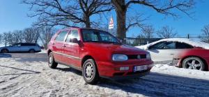 Red Volkswagen Golf 1995 in Valmiera, with an engine capacity of 0.00 L and mileage of 213 thousand km for 1000 €, photo  on AUTOMOTO.COM.LV