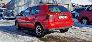 Красный Фольксваген Гольф 1995 в Валмиера, объемом двигателя 0.00 л и пробегом 213 тыс. км за 1000 €, фото 6 на AUTOMOTO.COM.LV
