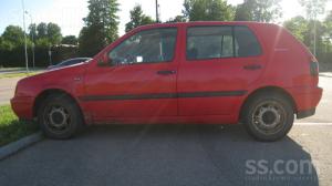 Red Volkswagen Golf 1995 in Balvi, with an engine capacity of 1.90 L and mileage of 285 thousand km for 1750 €, photo 7 on AUTOMOTO.COM.LV