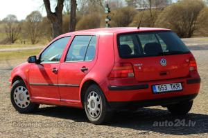 Red Volkswagen Golf 1997 in Tartu, with an engine capacity of 1.60 L and mileage of 170 thousand km for 999 €, photo 4 on AUTOMOTO.COM.LV