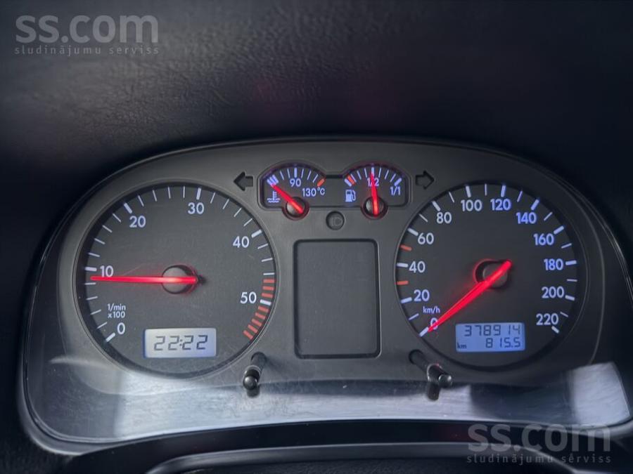 Sarkans Volkswagen Golf 1998 Limbaži, ar dzinēja tilpumu 1.90 L un nobraukumu 378 tūkst. km par 1250 €, foto 5 vietnē AUTOMOTO.COM.LV