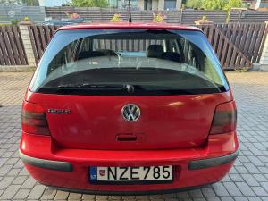 Sarkans Volkswagen Golf 1998 Viļņa, ar dzinēja tilpumu 1.39 L un nobraukumu 200 tūkst. km par 1200 €, foto 5 vietnē AUTOMOTO.COM.LV