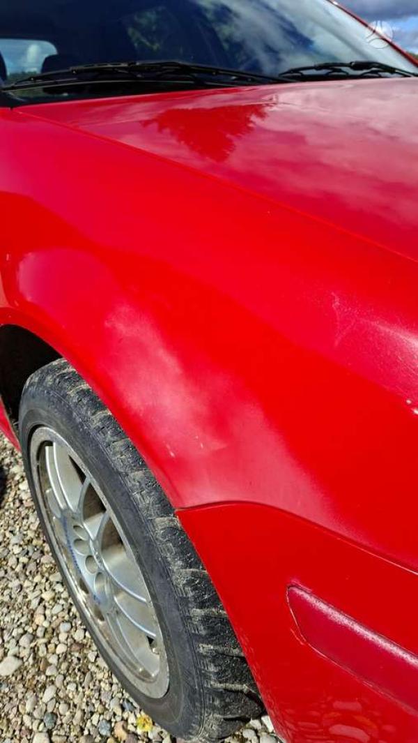 Sarkans Volkswagen Golf 1998 Ukmergė, ar dzinēja tilpumu 1.60 L un nobraukumu 159 tūkst. km par 1700 €, foto 6 vietnē AUTOMOTO.COM.LV