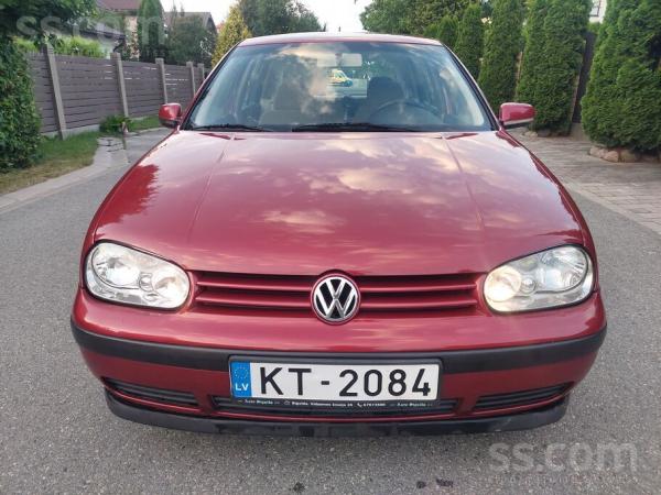 Red Volkswagen Golf 1999 in Riga, with an engine capacity of 2.00 L and mileage of 0 thousand km for 695 €, photo 2 on AUTOMOTO.COM.LV