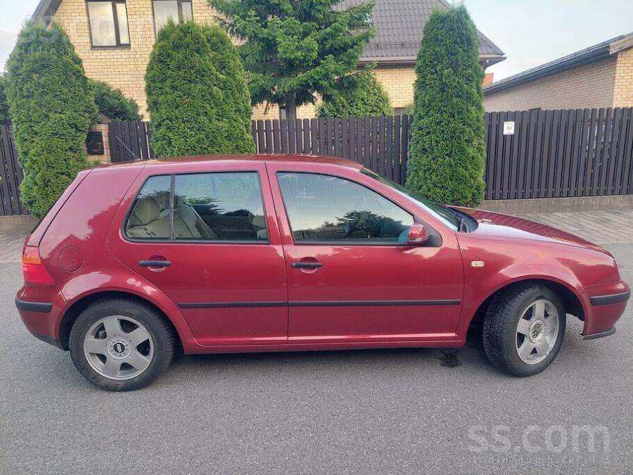 Sarkans Volkswagen Golf 1999 Rīga, ar dzinēja tilpumu 2.00 L un nobraukumu 0 tūkst. km par 695 €, foto 6 vietnē AUTOMOTO.COM.LV