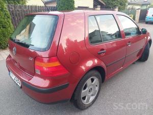 Sarkans Volkswagen Golf 1999 Rīga, ar dzinēja tilpumu 2.00 L un nobraukumu 0 tūkst. km par 695 €, foto 7 vietnē AUTOMOTO.COM.LV
