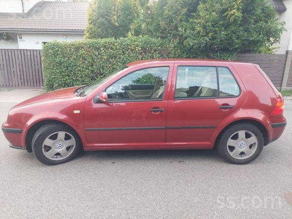 Red Volkswagen Golf 1999 in Riga, with an engine capacity of 2.00 L and mileage of 0 thousand km for 695 €, photo 10 on AUTOMOTO.COM.LV