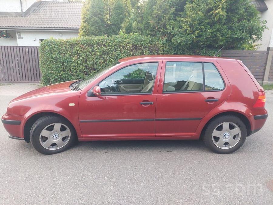 Sarkans Volkswagen Golf 1999 Rīga, ar dzinēja tilpumu 2.00 L un nobraukumu 0 tūkst. km par 695 €, foto 11 vietnē AUTOMOTO.COM.LV