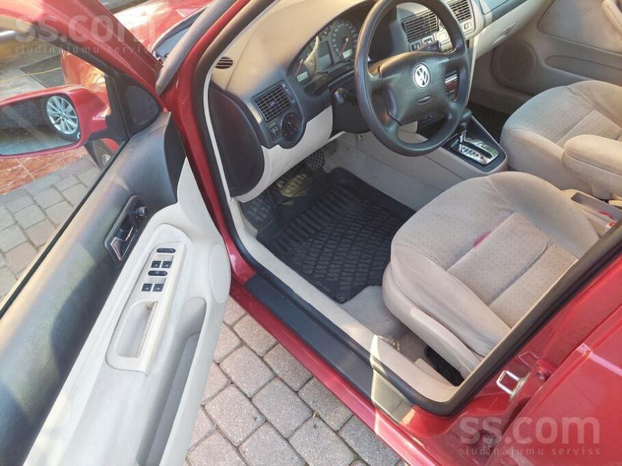Sarkans Volkswagen Golf 1999 Rīga, ar dzinēja tilpumu 2.00 L un nobraukumu 0 tūkst. km par 695 €, foto 22 vietnē AUTOMOTO.COM.LV