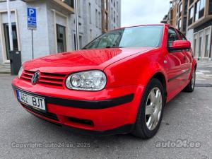 Red Volkswagen Golf 2000 in Tallinn, with an engine capacity of 2.00 L and mileage of 295 thousand km for 1299 €, photo  on AUTOMOTO.COM.LV