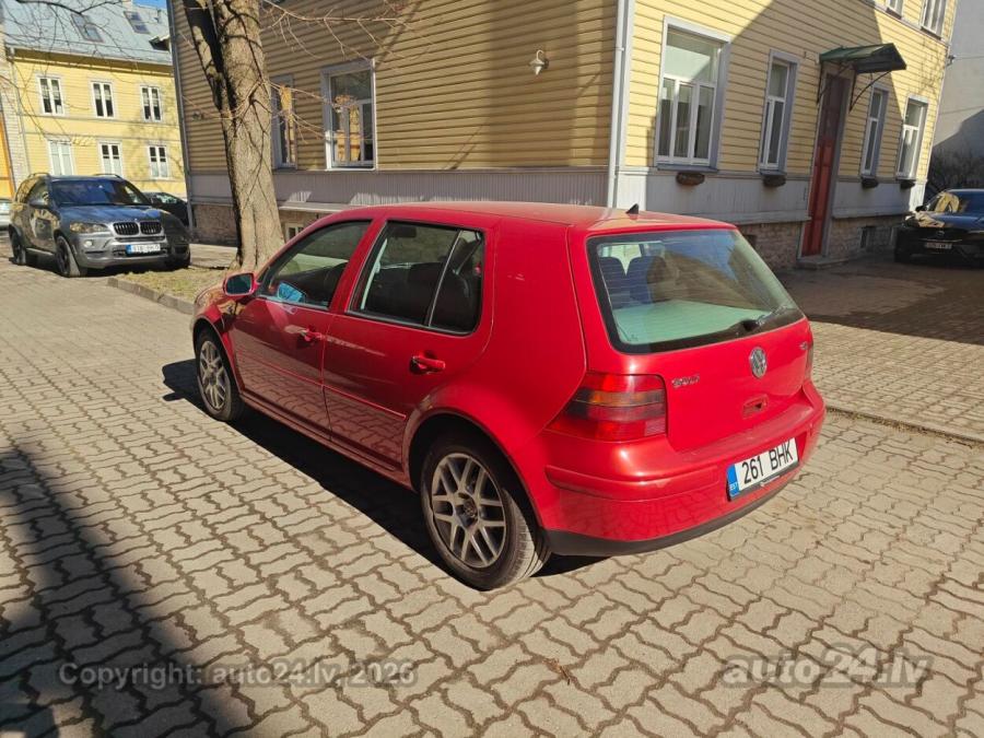 Red Volkswagen Golf 2000 in Tallinn, with an engine capacity of 1.80 L and mileage of 309 thousand km for 2750 €, photo 3 on AUTOMOTO.COM.LV