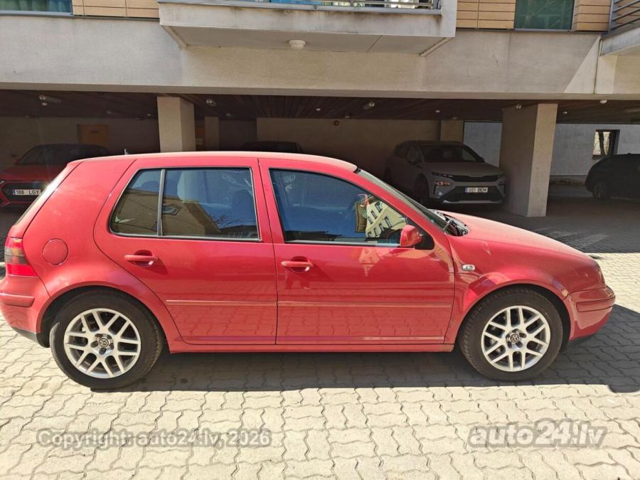 Red Volkswagen Golf 2000 in Tallinn, with an engine capacity of 1.80 L and mileage of 309 thousand km for 2750 €, photo 6 on AUTOMOTO.COM.LV