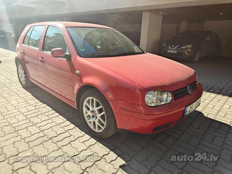 Red Volkswagen Golf 2000 in Tallinn, with an engine capacity of 1.80 L and mileage of 309 thousand km for 2750 €, photo 7 on AUTOMOTO.COM.LV