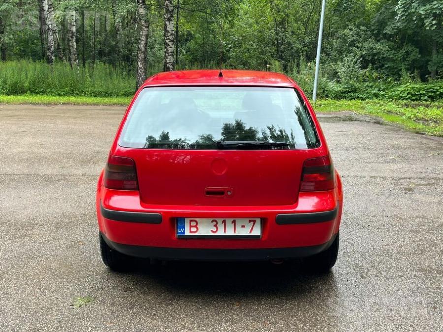 Red Volkswagen Golf 2001 in Riga, with an engine capacity of 1.90 L and mileage of 0 thousand km for 1250 €, photo 5 on AUTOMOTO.COM.LV