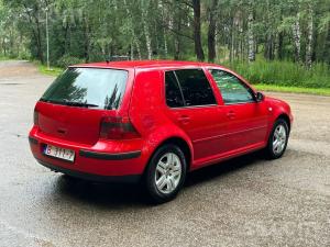 Red Volkswagen Golf 2001 in Riga, with an engine capacity of 1.90 L and mileage of 0 thousand km for 1250 €, photo 6 on AUTOMOTO.COM.LV