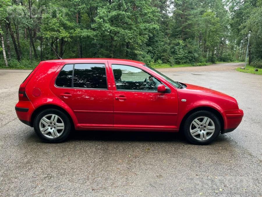 Red Volkswagen Golf 2001 in Riga, with an engine capacity of 1.90 L and mileage of 0 thousand km for 1250 €, photo 7 on AUTOMOTO.COM.LV