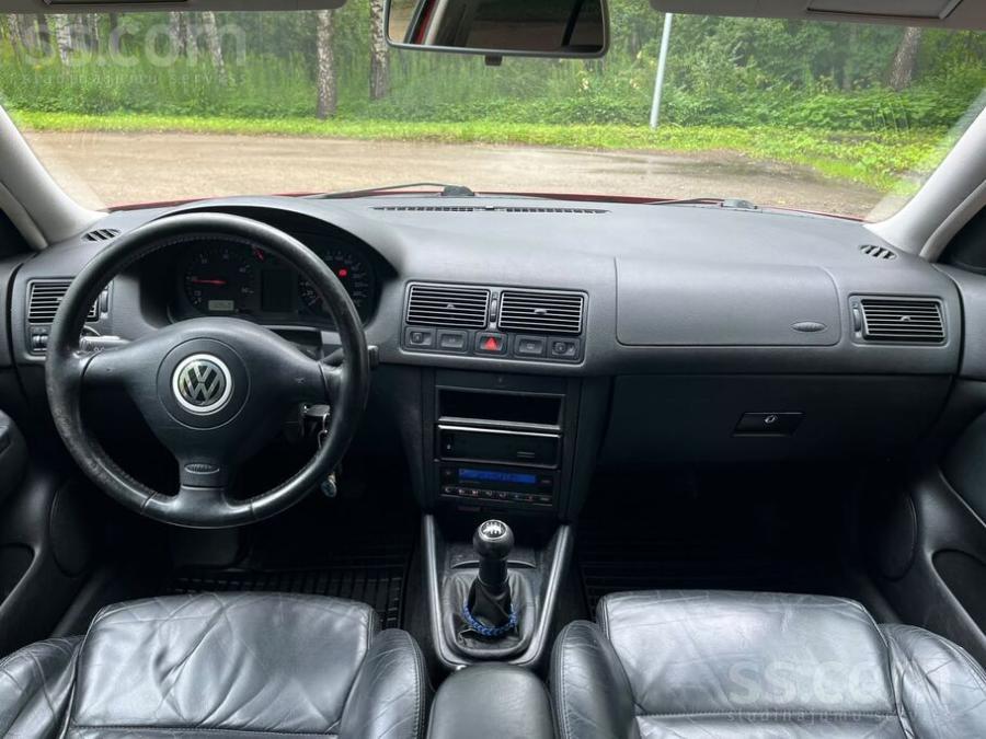 Red Volkswagen Golf 2001 in Riga, with an engine capacity of 1.90 L and mileage of 0 thousand km for 1250 €, photo 11 on AUTOMOTO.COM.LV