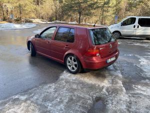 Sarkans Volkswagen Golf 2002 Anykščiai, ar dzinēja tilpumu 1.90 L un nobraukumu 346 tūkst. km par 450 €, foto 3 vietnē AUTOMOTO.COM.LV