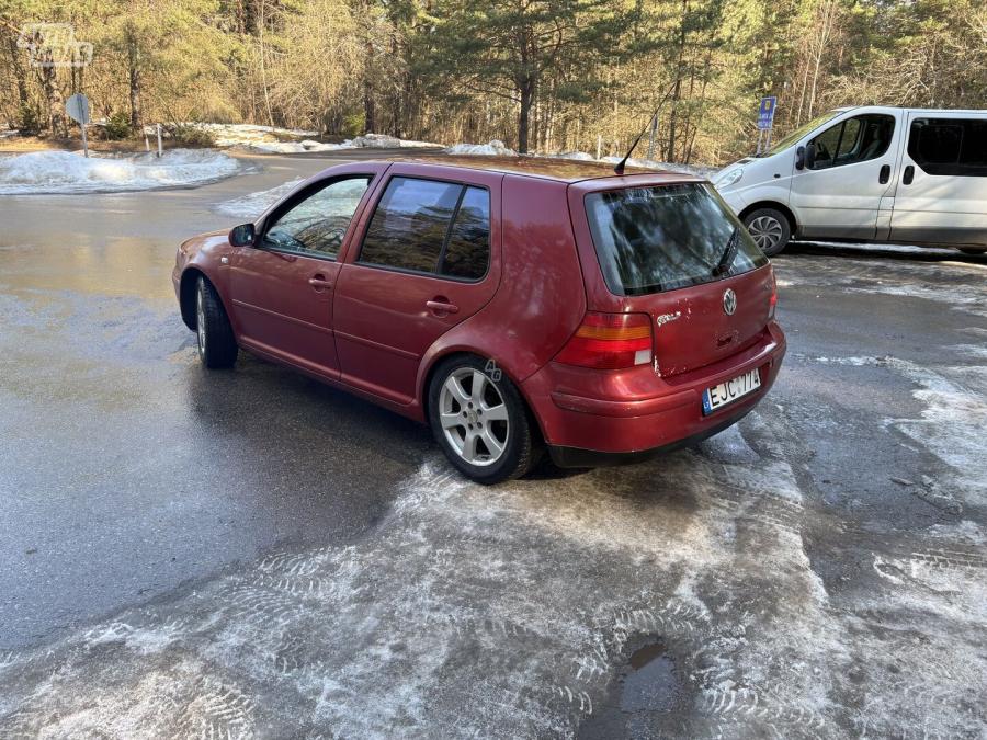 Sarkans Volkswagen Golf 2002 Anykščiai, ar dzinēja tilpumu 1.90 L un nobraukumu 346 tūkst. km par 450 €, foto 3 vietnē AUTOMOTO.COM.LV