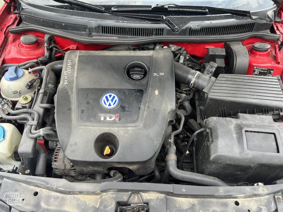 Sarkans Volkswagen Golf 2002 Marijampole, ar dzinēja tilpumu 1.90 L un nobraukumu 372 tūkst. km par 1000 €, foto 12 vietnē AUTOMOTO.COM.LV