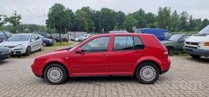 Red Volkswagen Golf 2003 in Valmiera, with an engine capacity of 2.00 L and mileage of 268 thousand km for 1100 €, photo 5 on AUTOMOTO.COM.LV