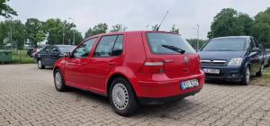 Sarkans Volkswagen Golf 2003 Valmiera, ar dzinēja tilpumu 2.00 L un nobraukumu 268 tūkst. km par 1100 €, foto 5 vietnē AUTOMOTO.COM.LV
